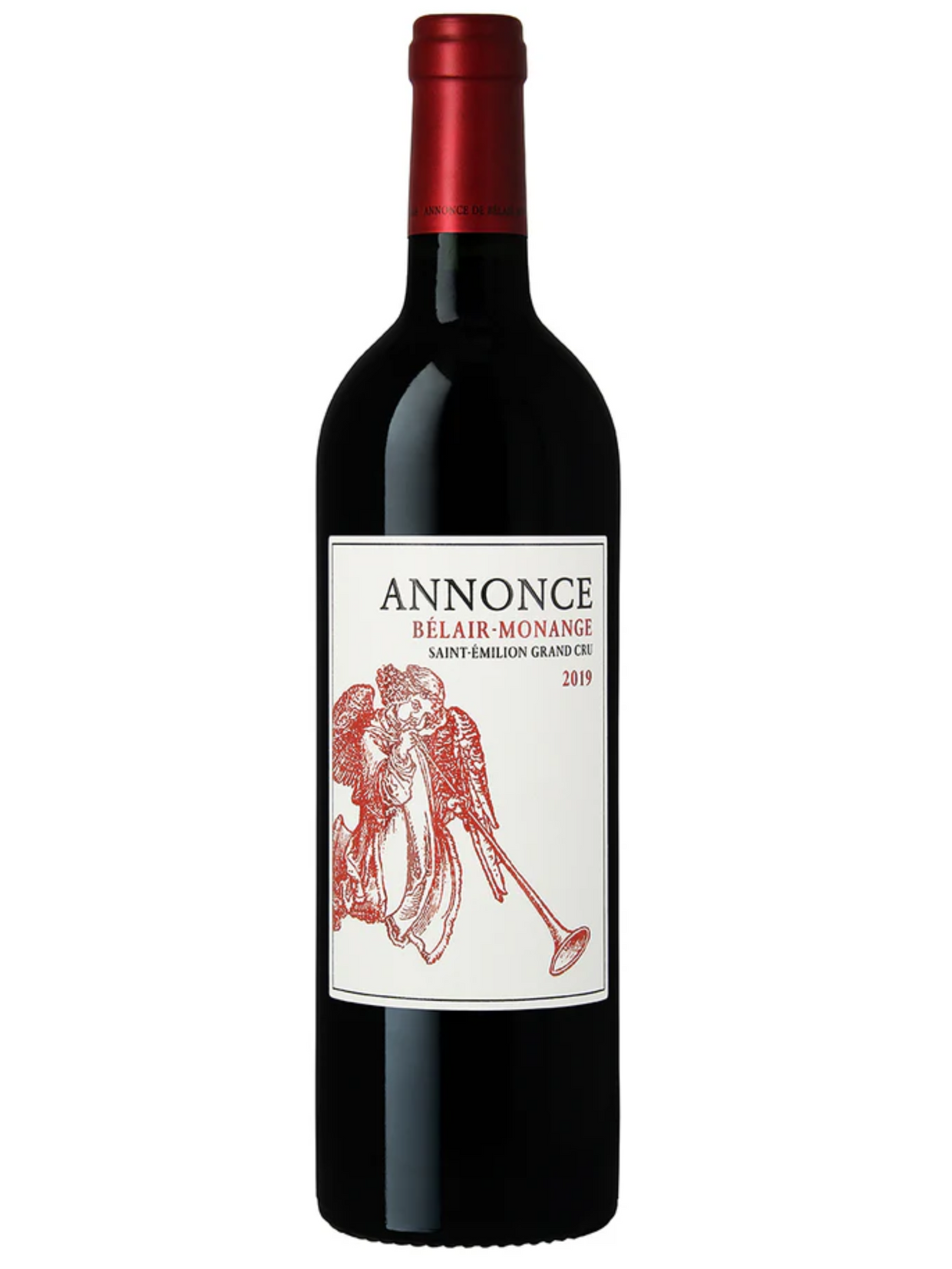 GLASS Annonce De Belair Monange Saint Emilion 2019 (750ml) – Normanby ...