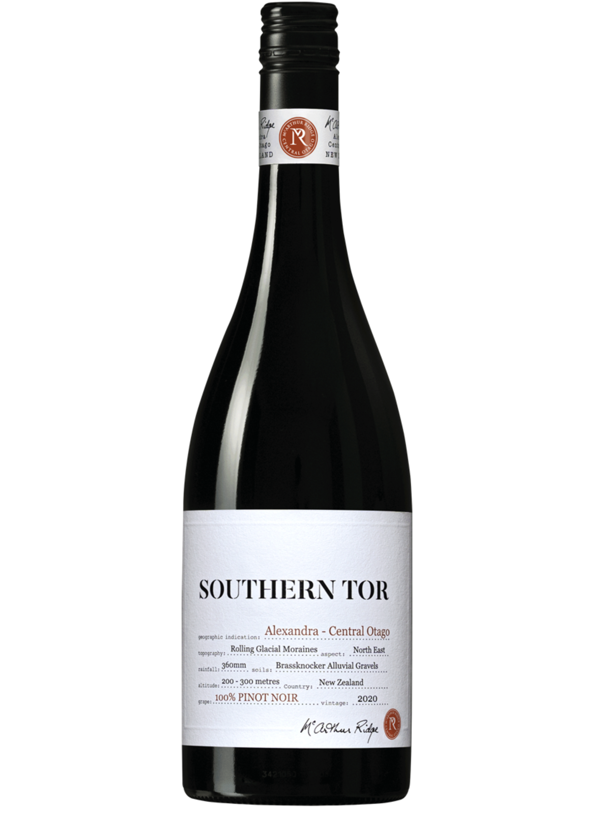 McArthur Ridge Southern Tor Pinot Noir 2024 (750ml) – Normanby Fine Wines